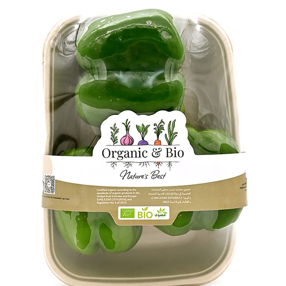 Buy Organic & Bio Capsicum Green India, 450g-500g Online in UAE ...
