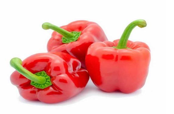 Buy Capsicum Red GCC 400-600 g Online in UAE | Talabat UAE