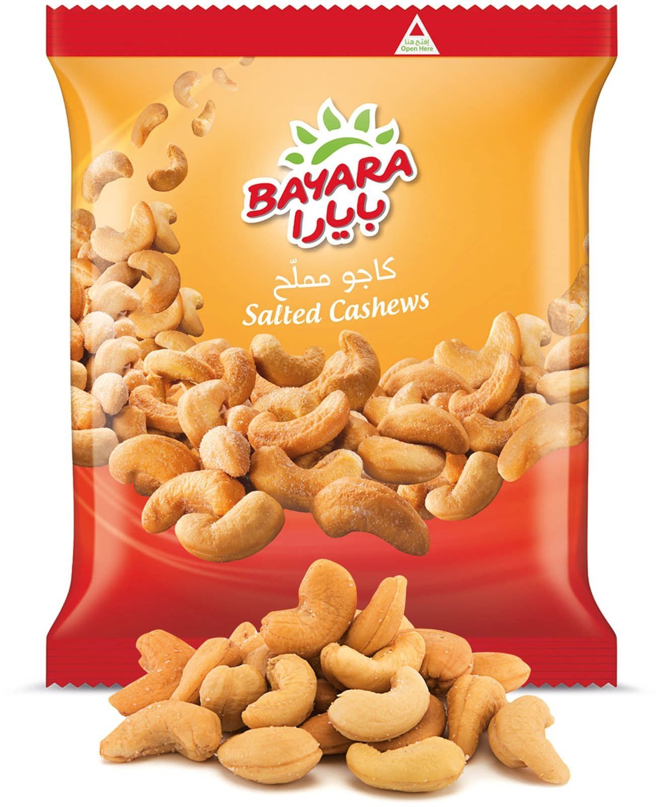 Buy Bayara Snacks Cashews Salted 300 g Online in UAE | Talabat UAE