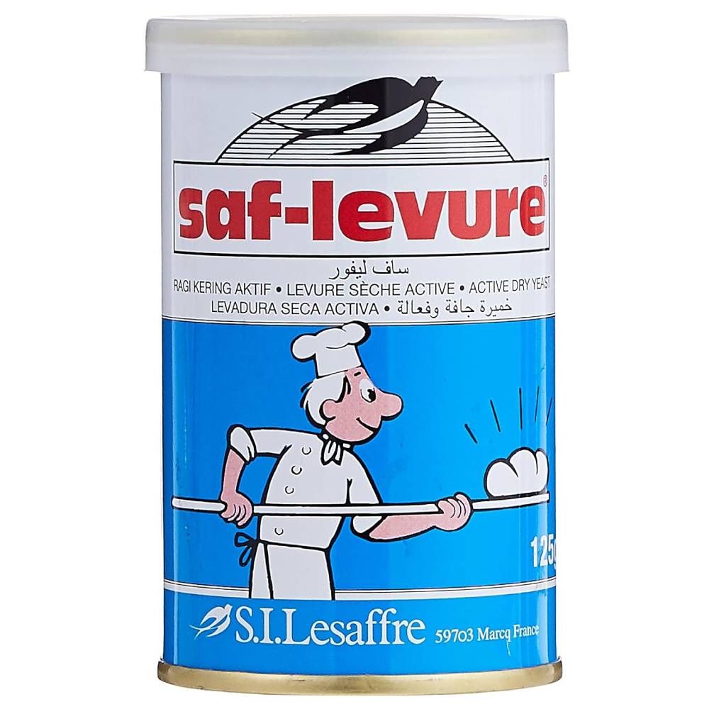Buy Saf Levure Active Dry Yeast Tin, 125g Online in UAE | Talabat UAE