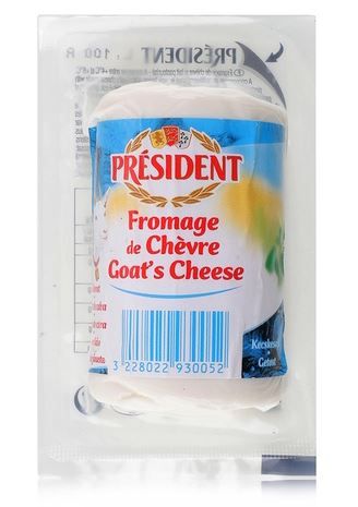Buy President Goat Plain Cheese 113 g Online in UAE | Talabat UAE