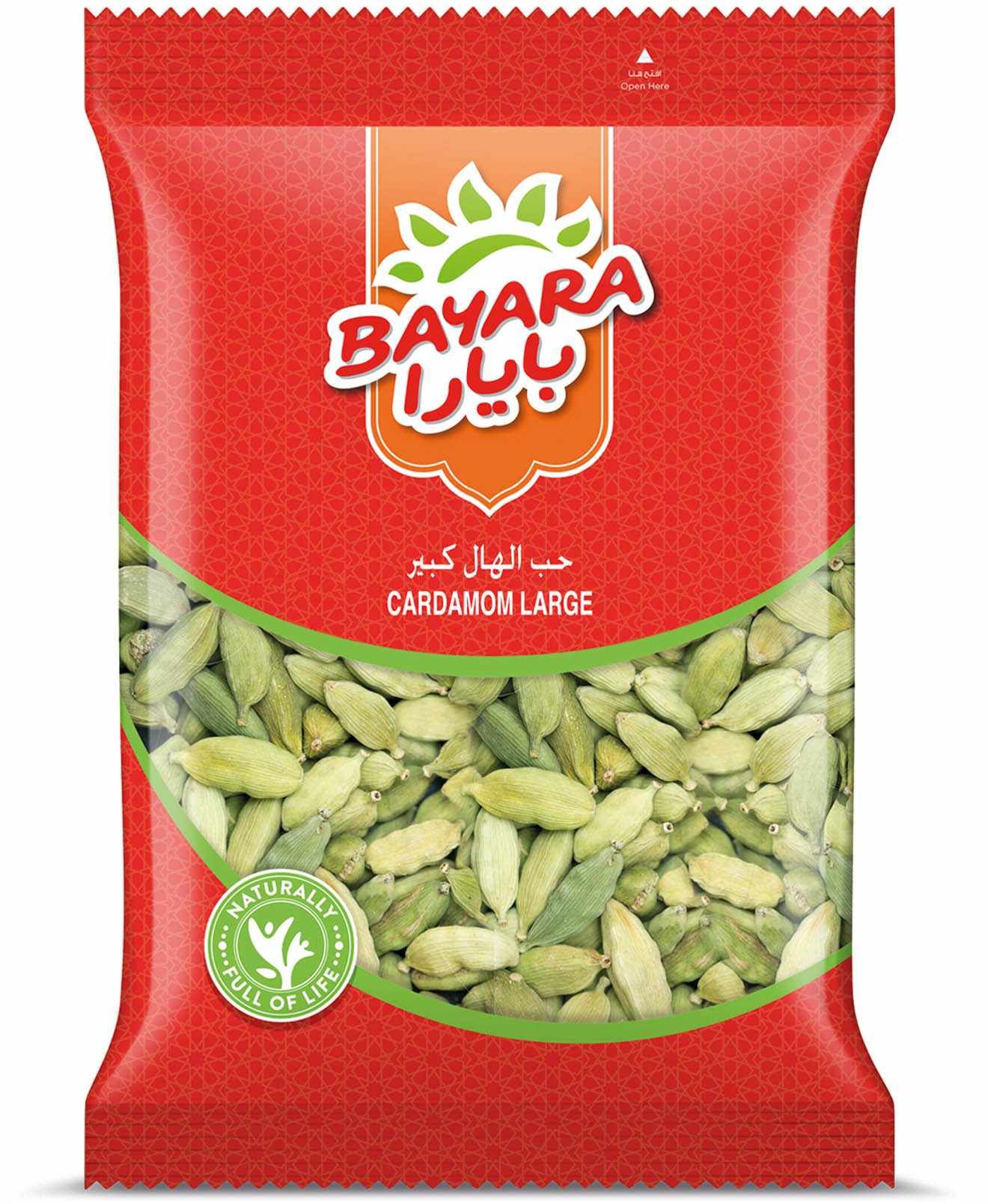 Buy Bayara Cardamom Large 100 g Online in UAE | Talabat UAE
