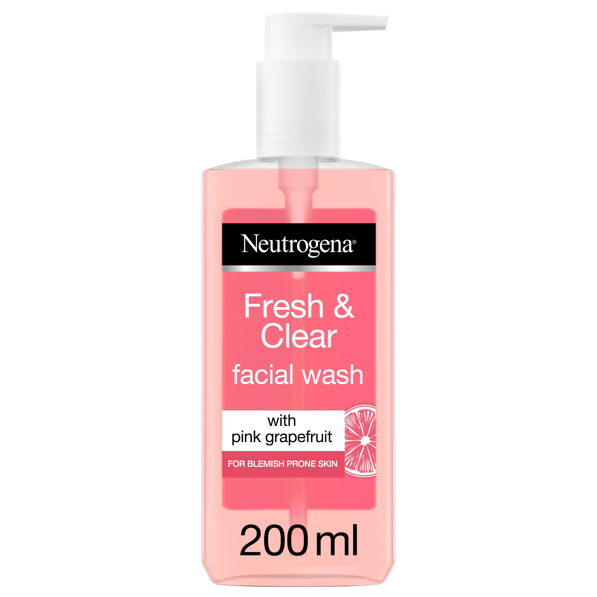 Buy Neutrogena Pink Grapefruit & Vitamin C Fresh & Clear Facial Wash ...