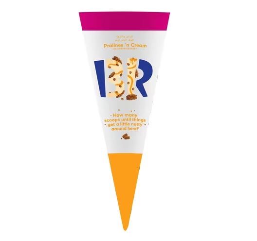 Buy Baskin Robbins Praline 'N Cream Ice Cream Cone 120 ml Online in ...
