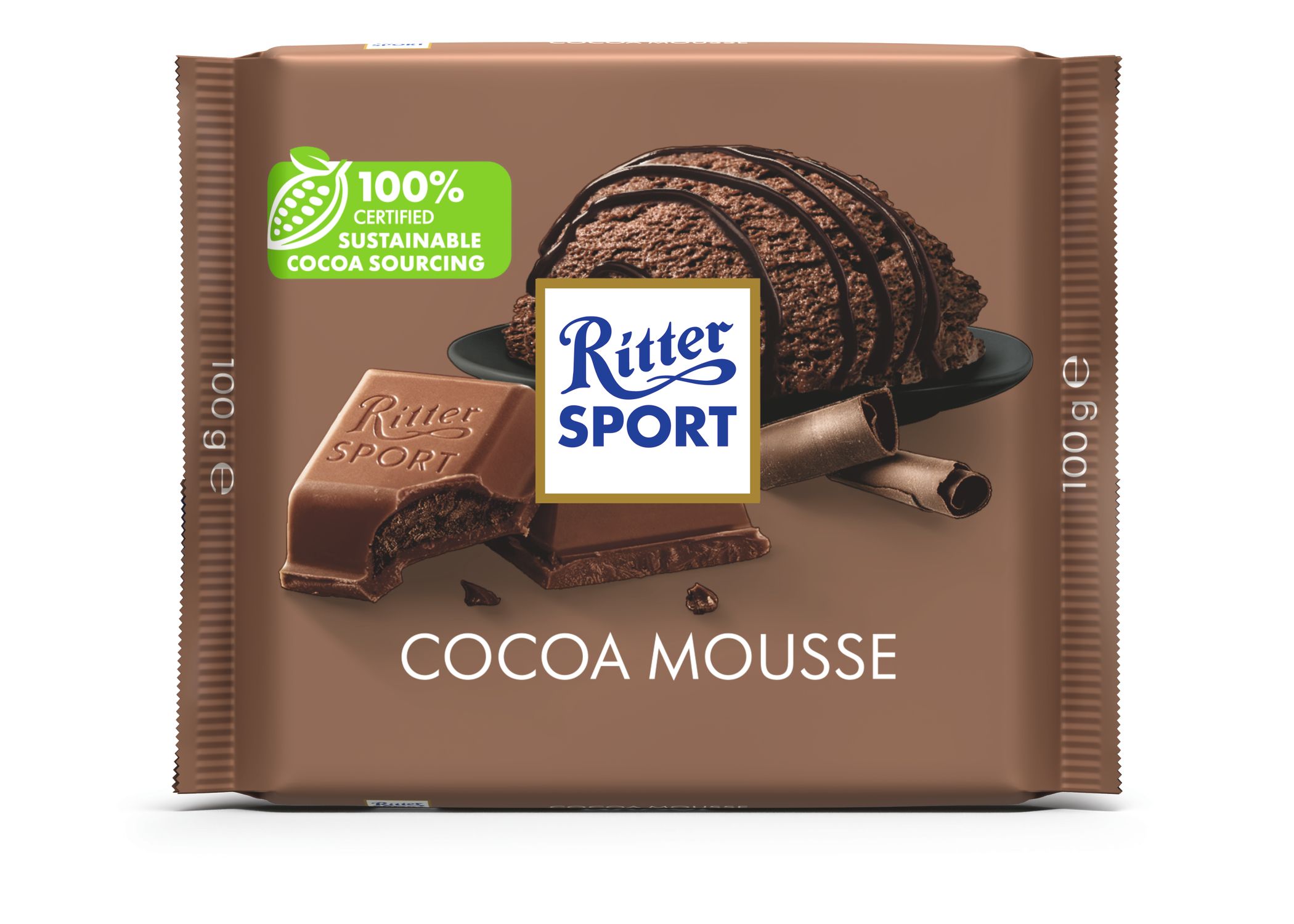 Buy Ritter Sport Cocoa Mousse Chocolate 100 g Online in UAE | Talabat UAE