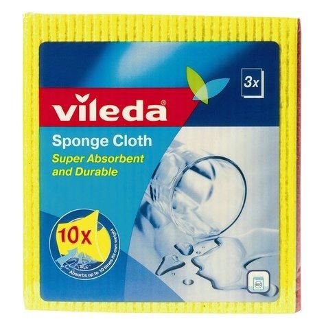 Buy Vileda Wiping Sponge Cloth, 3pcs Online in Bahrain | Talabat Bahrain