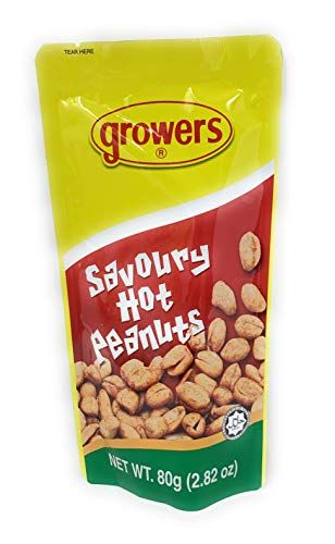 Buy Growers Less Grease Peanuts Savoury Hot 80 g Online in Bahrain ...