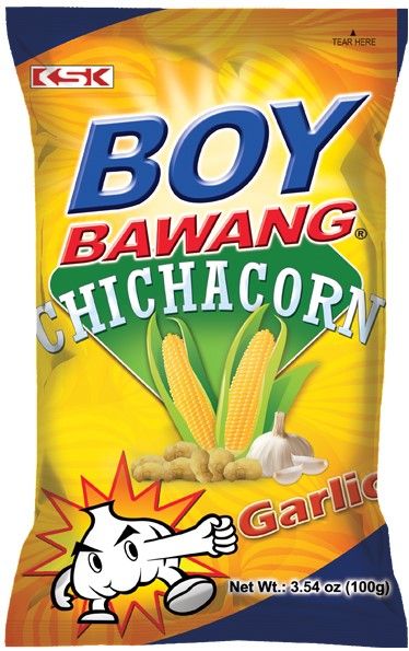 Buy Boy Bawang Chichacorn Super Garlic Corn Snack, 100g Online in ...