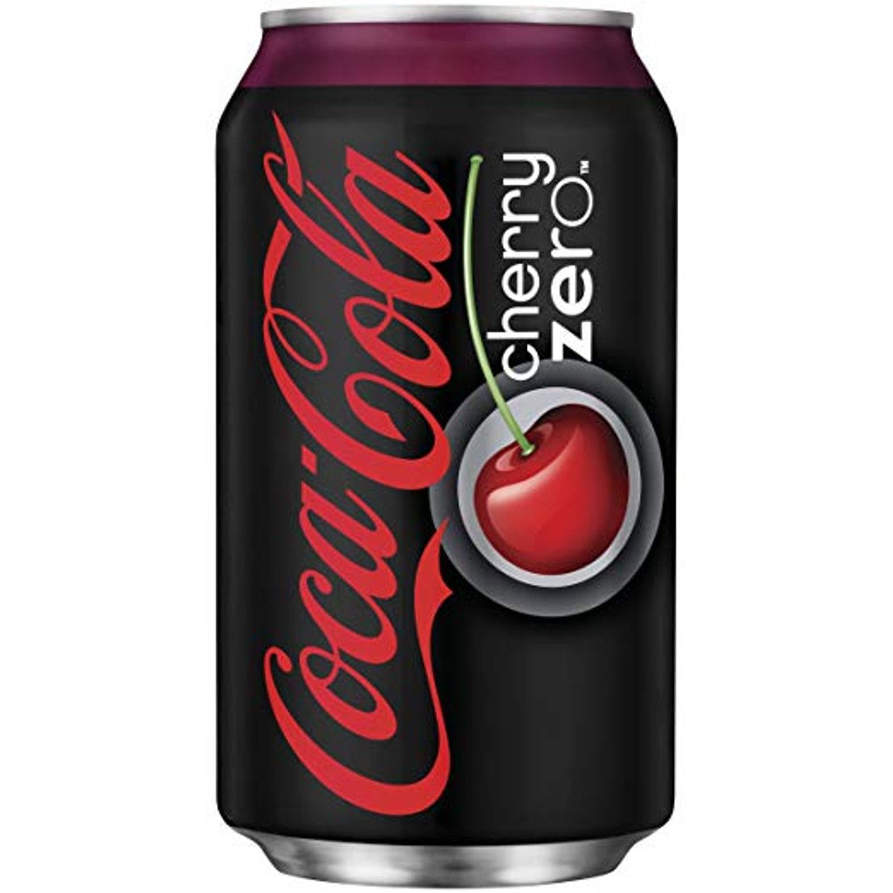 Buy Coca Cola Coke Cherry Zero Soft Drink, 355ml Online in UAE | Talabat UAE