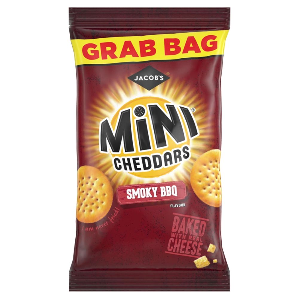 Buy Jacobs Mini Cheddars Bbq, 45g Online in UAE | Talabat UAE