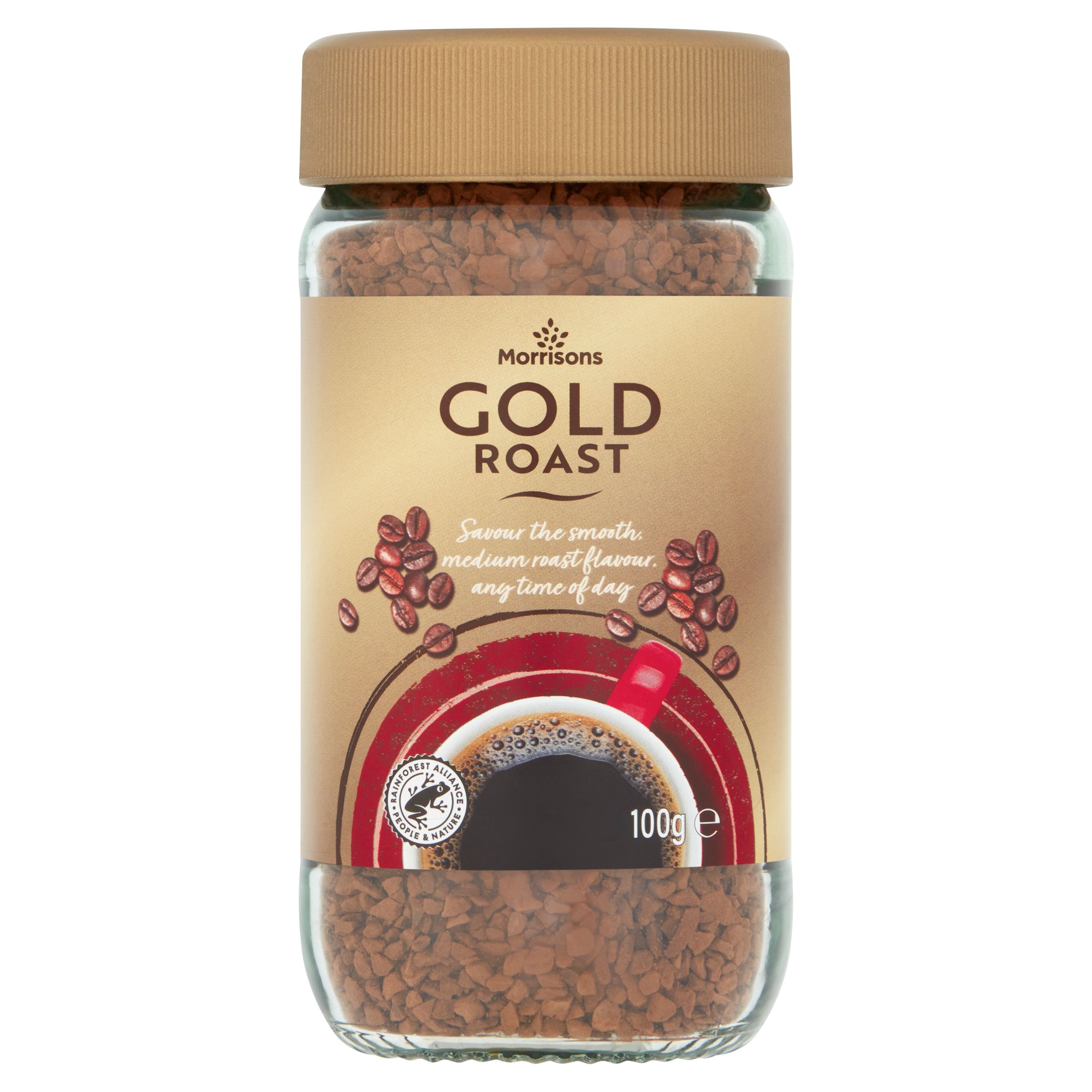 Buy Morrisons Gold Roast Coffee, 100g Online in UAE | Talabat UAE