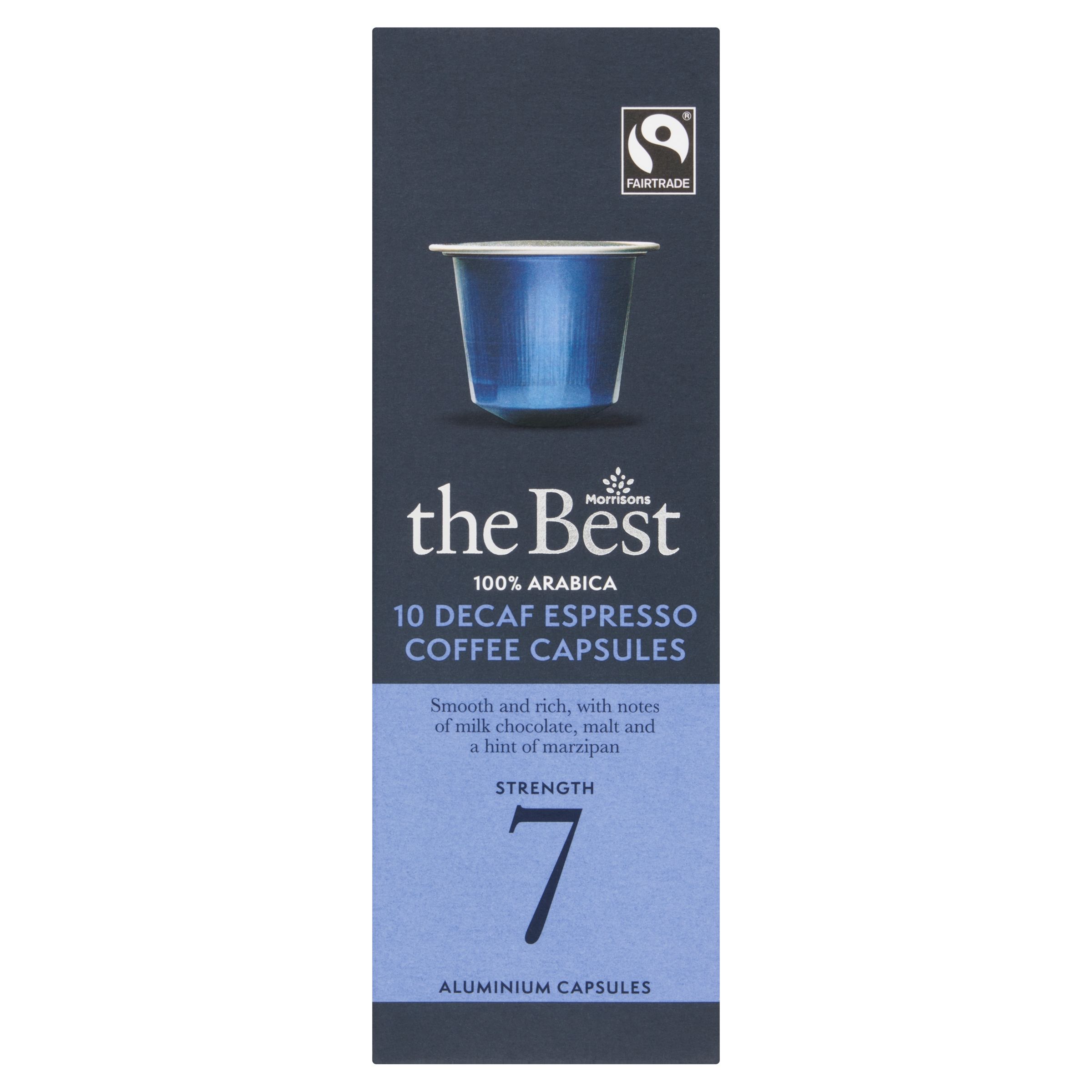 Buy Morrisons The Best Fairtrade Decaf Coffee Pods, 54g Online in UAE ...