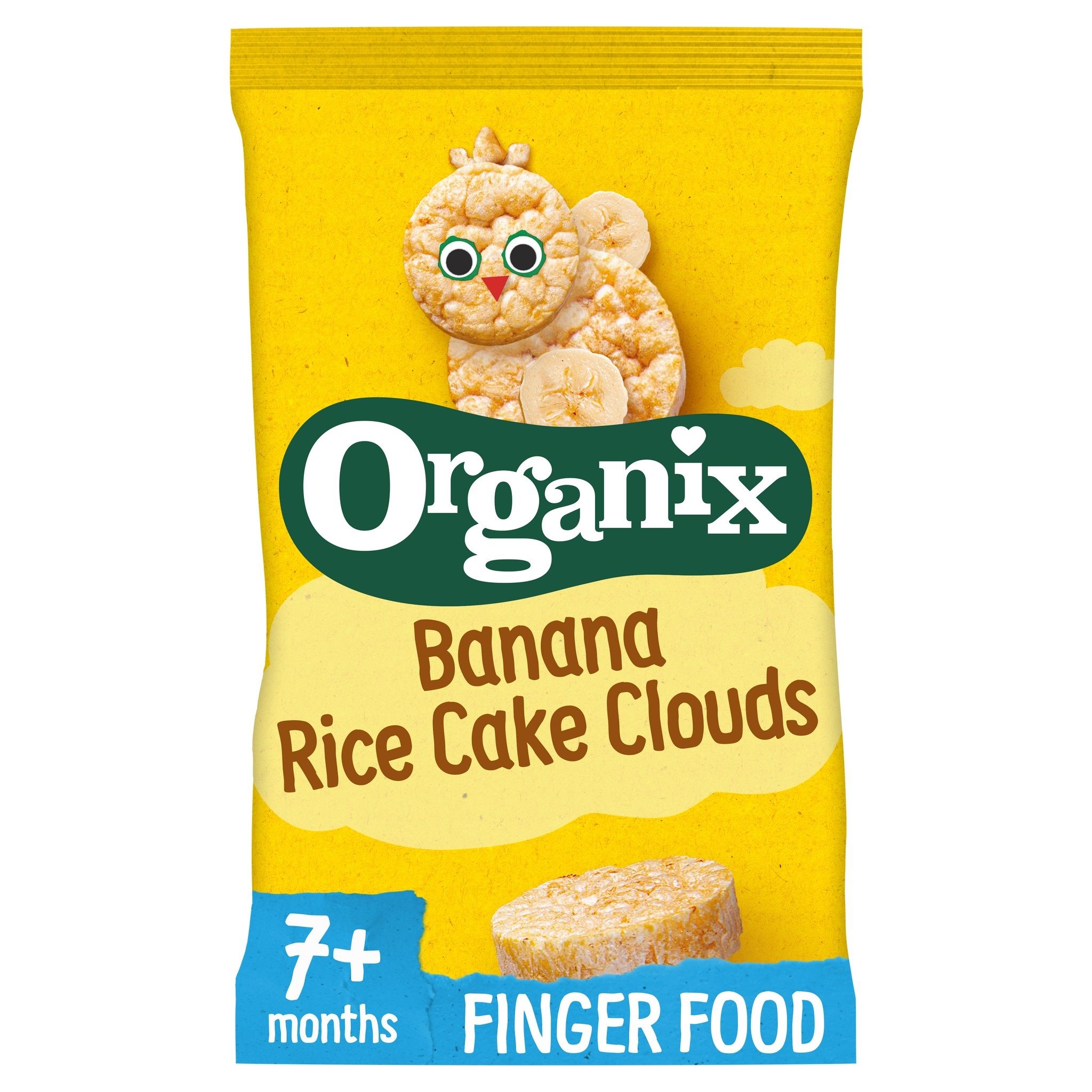 Buy Organix Organic Banana Rice Cake Clouds, 40g Online in UAE ...