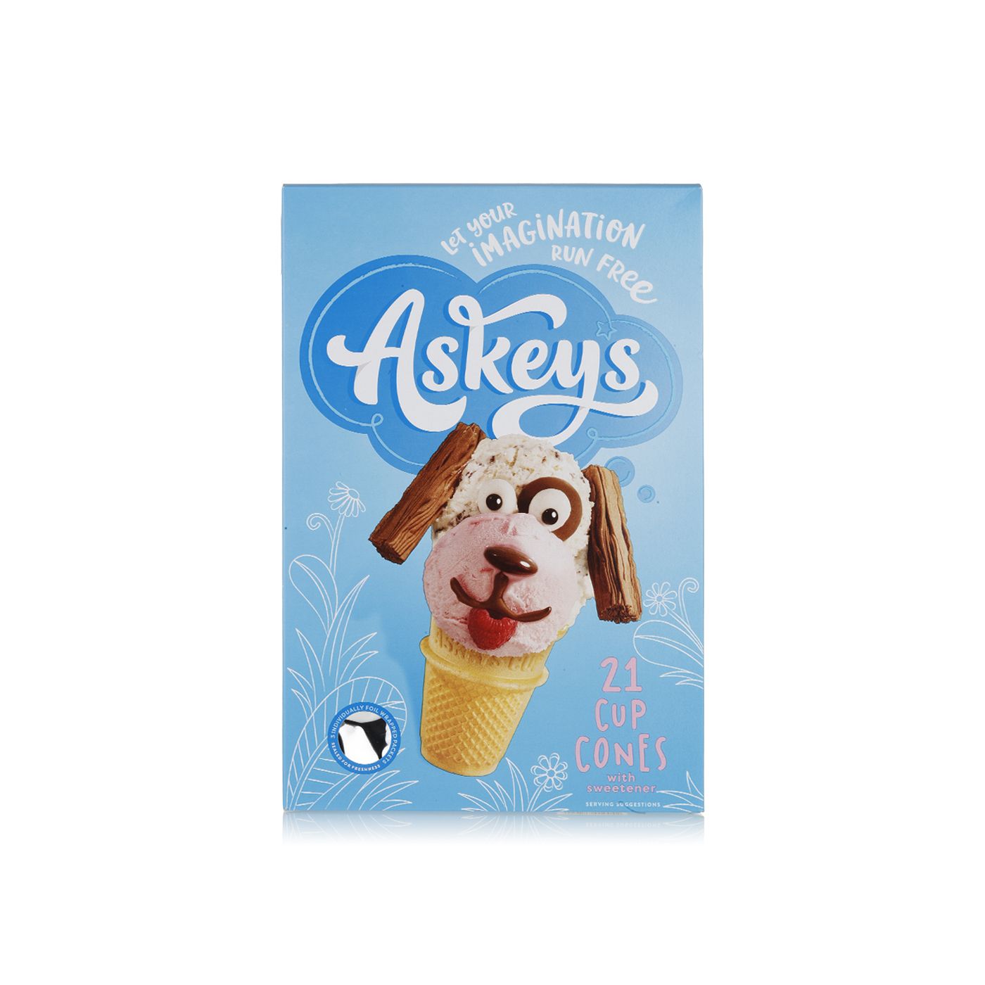 Buy Askeys Cup Cones, 21Pcs Online in UAE | Talabat UAE
