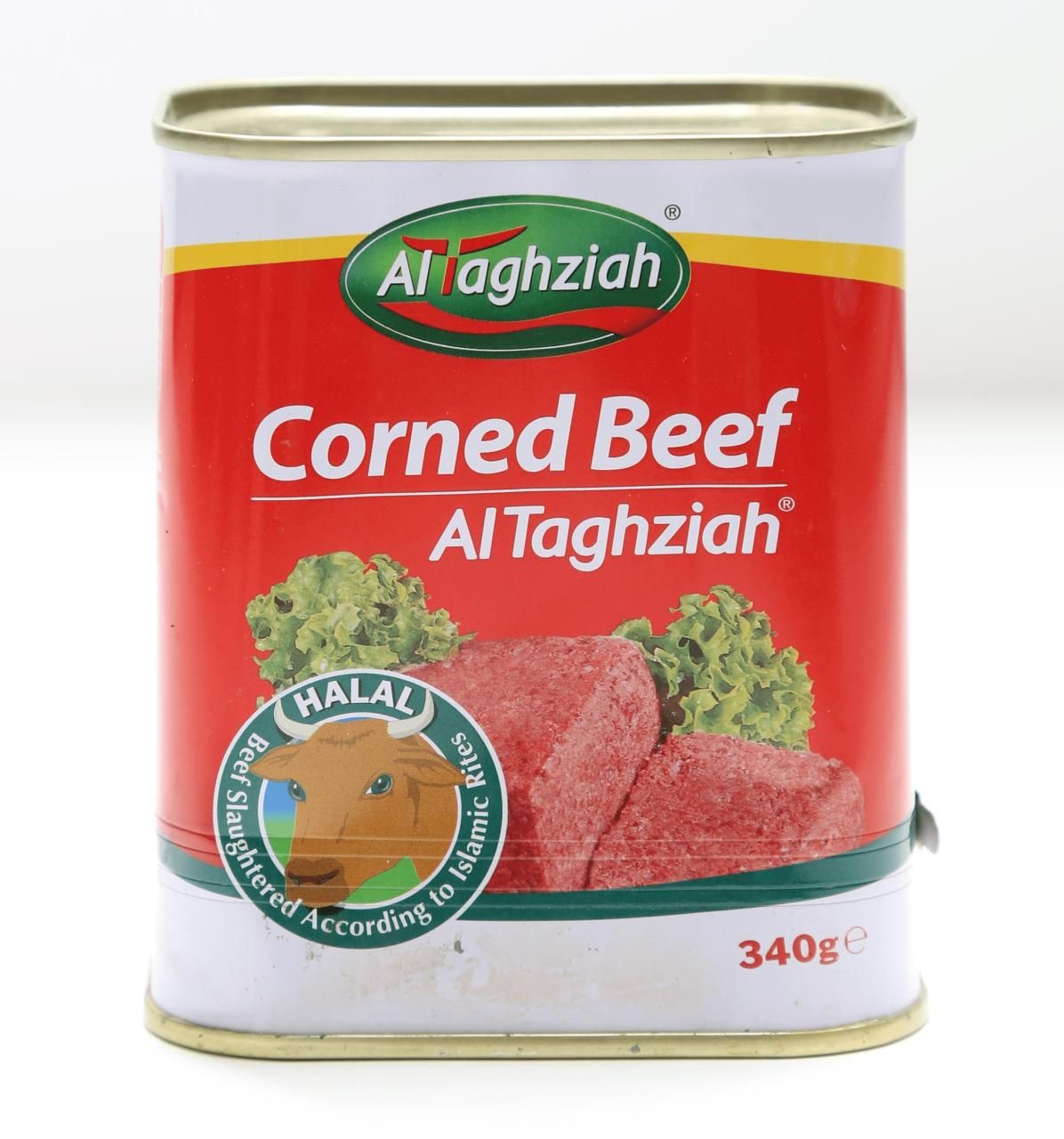 Buy Al Taghziah Corned Beef 340 g Online in UAE | Talabat UAE