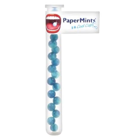 Buy Papermints Cool Caps Mint Tube Sugar Free, 18 Pieces Online in UAE ...