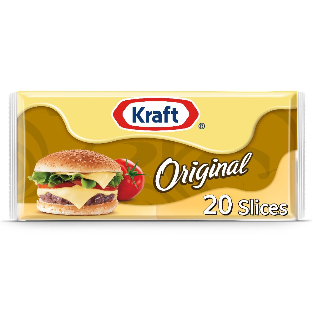 Buy Kraft Original Cheese Slice, 400g Online in UAE | Talabat UAE