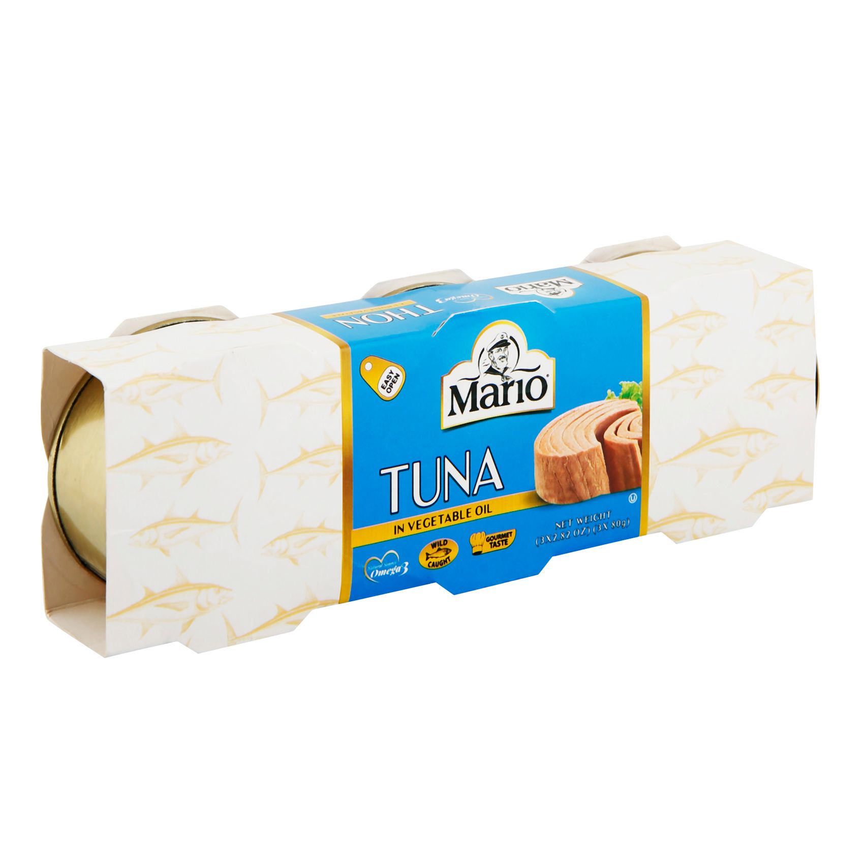 اشترِ Mario Tuna In Vegetable Oil 80 g x 3 Pcs أونلاين في الإمارات ...
