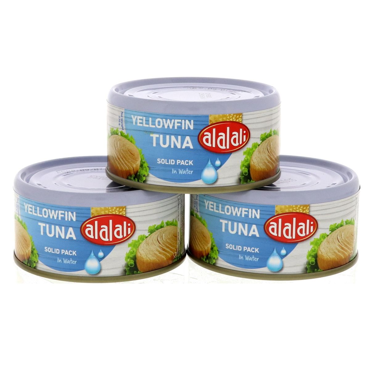 Buy Al Alali Yellow Fin Tuna in Water 170 g x 3 Pcs Online in UAE ...