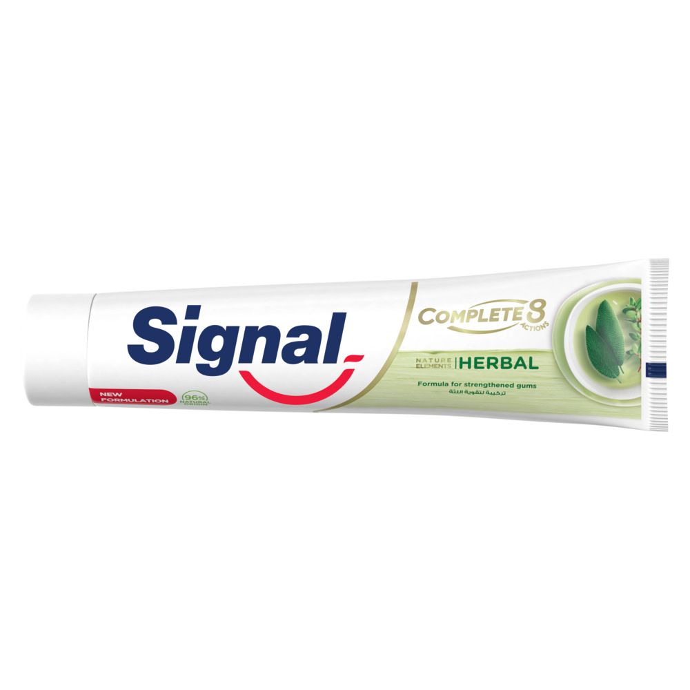 Buy SIGNAL Complete 8 Nature Elements Toothpaste, for gum protection ...