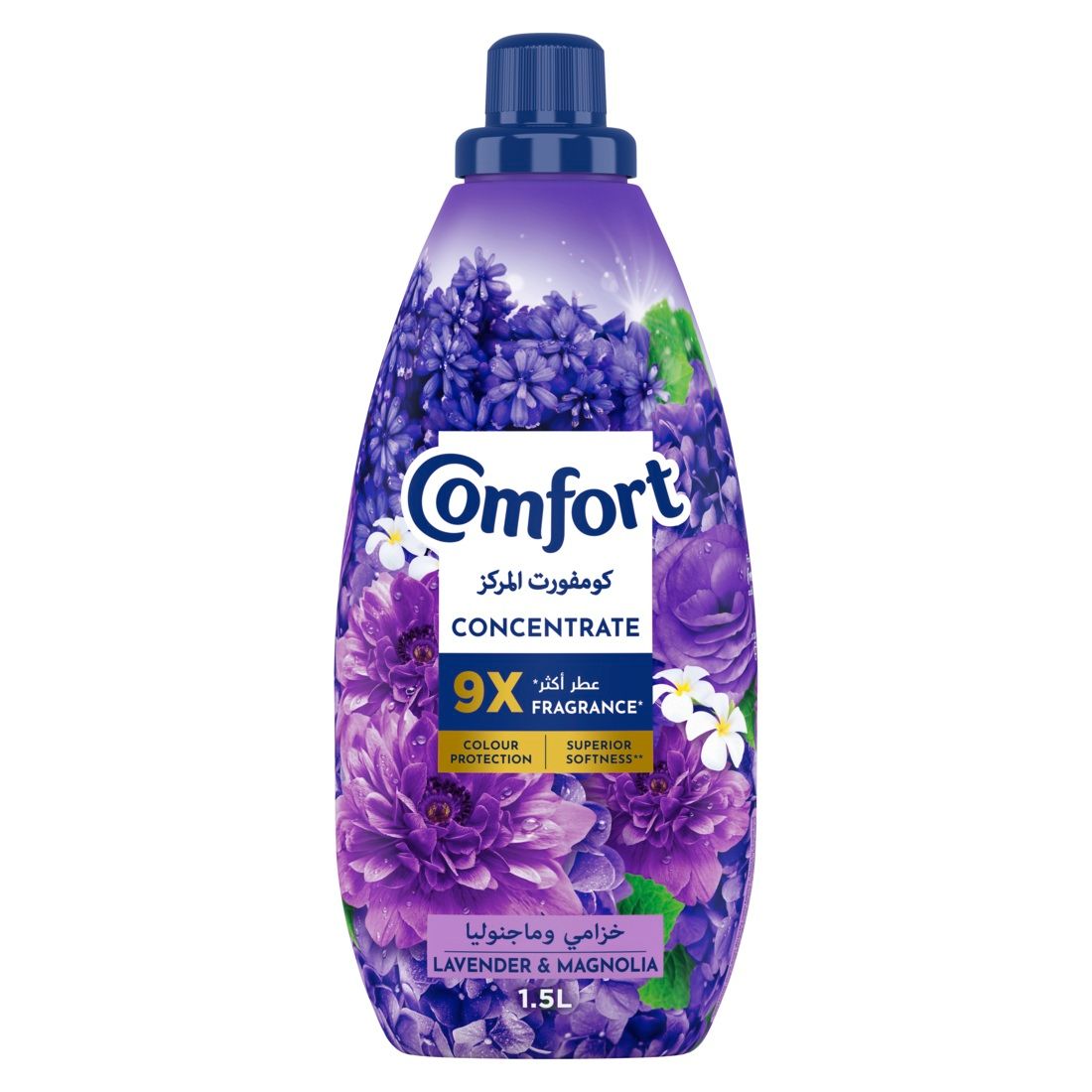 Buy Comfort Concentrated Fabric Softener Lavender & Magnolia 1.5 Ltr ...