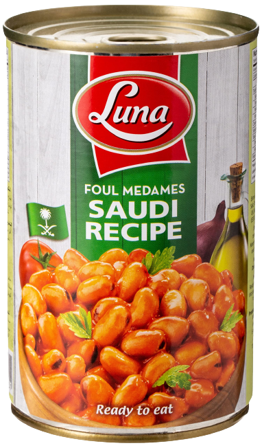 Buy Luna Foul Medames Saudi Recipe 450 g Online in UAE | Talabat UAE