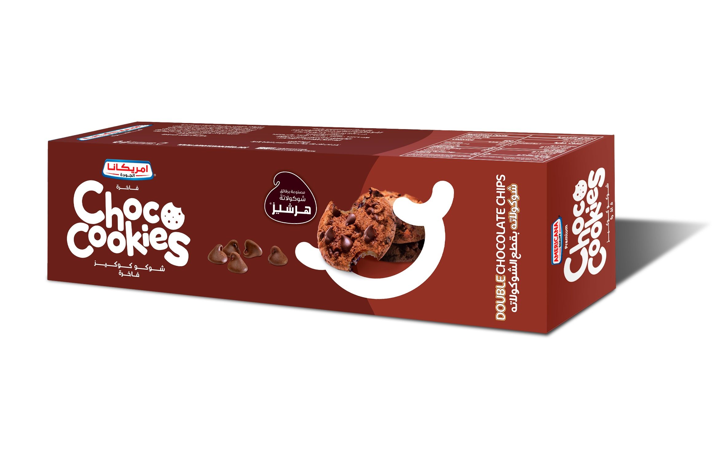 Buy Americana & Hershey's Double Chocolate Chip Cookies, 100g Online in ...