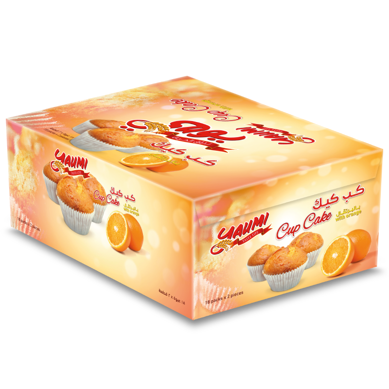 اشترِ يومي كب كيك بالبرتقال 30 غم × 12 أونلاين في الإمارات طلبات الإمارات