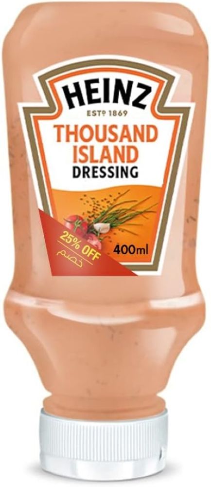 Buy Heinz 400Ml Thousand Salad Dressing Online in UAE | Talabat UAE