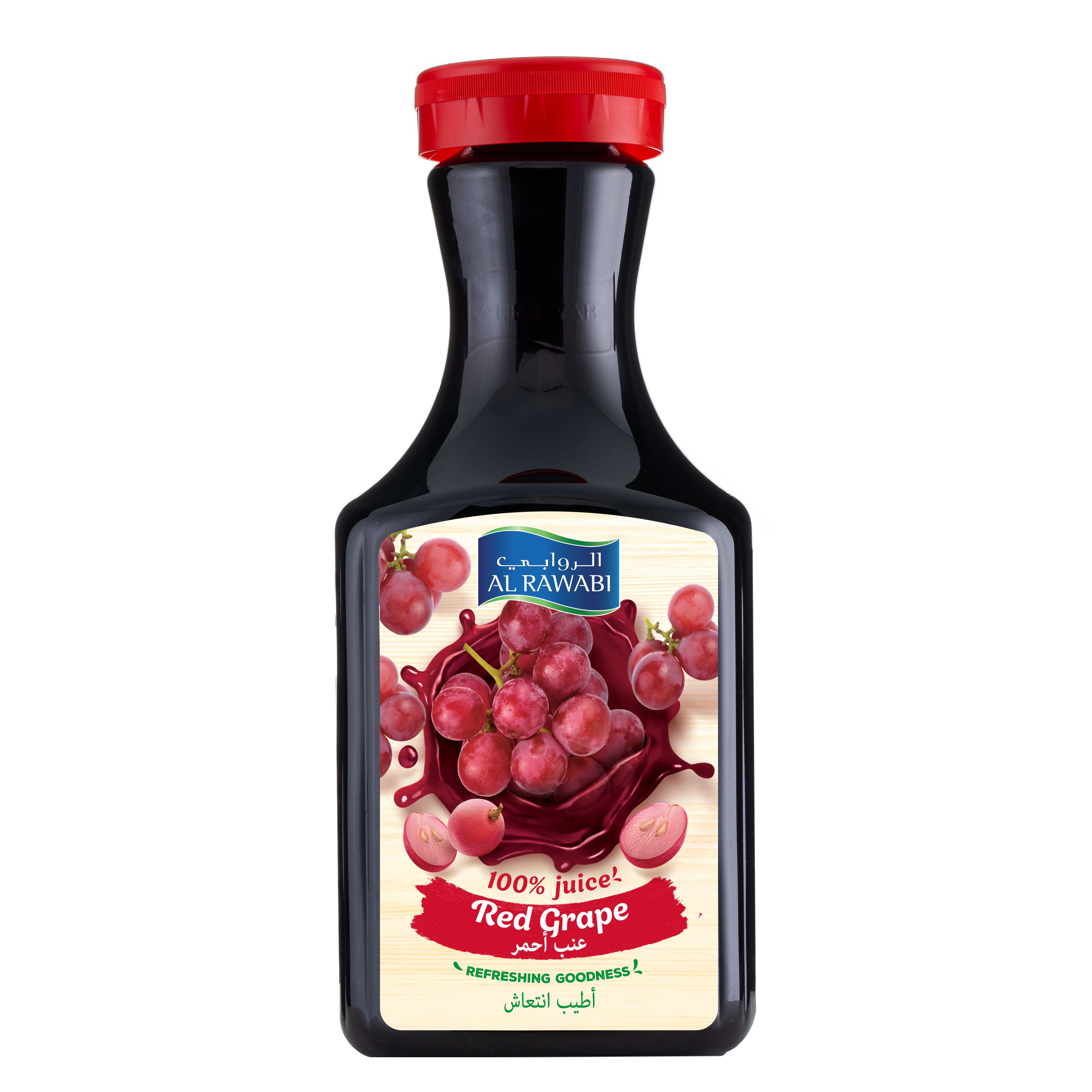 Buy Al Rawabi Red Grape Juice No Added Sugar, 1.5L Online in Oman ...
