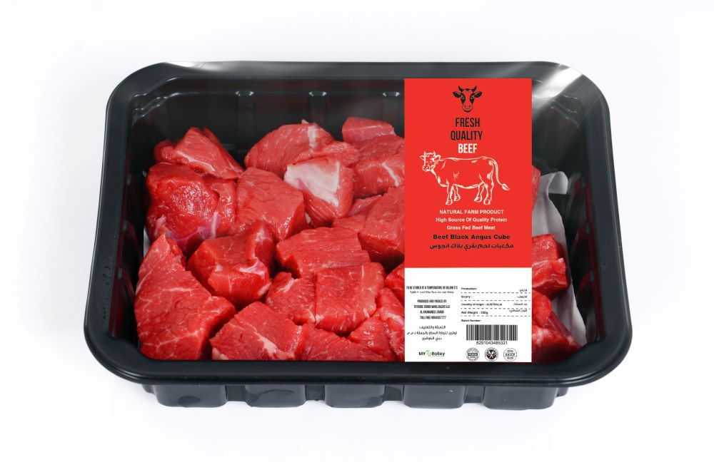 Buy Beef Black Angus Cube - Australia, 250g Online in UAE | Talabat UAE