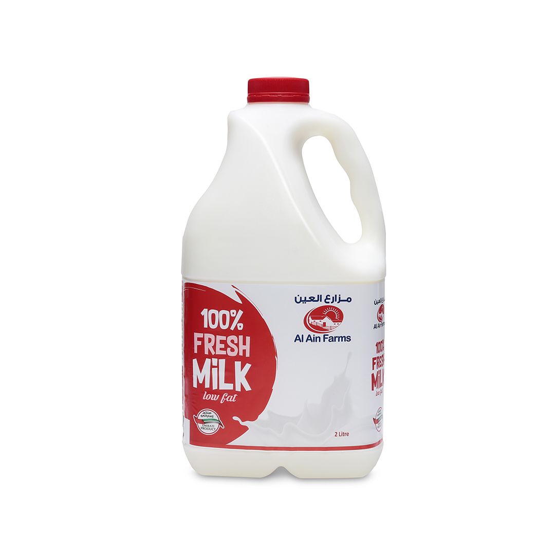 Buy Al Ain Low Fat Milk 2 ltr Online in UAE | Talabat UAE