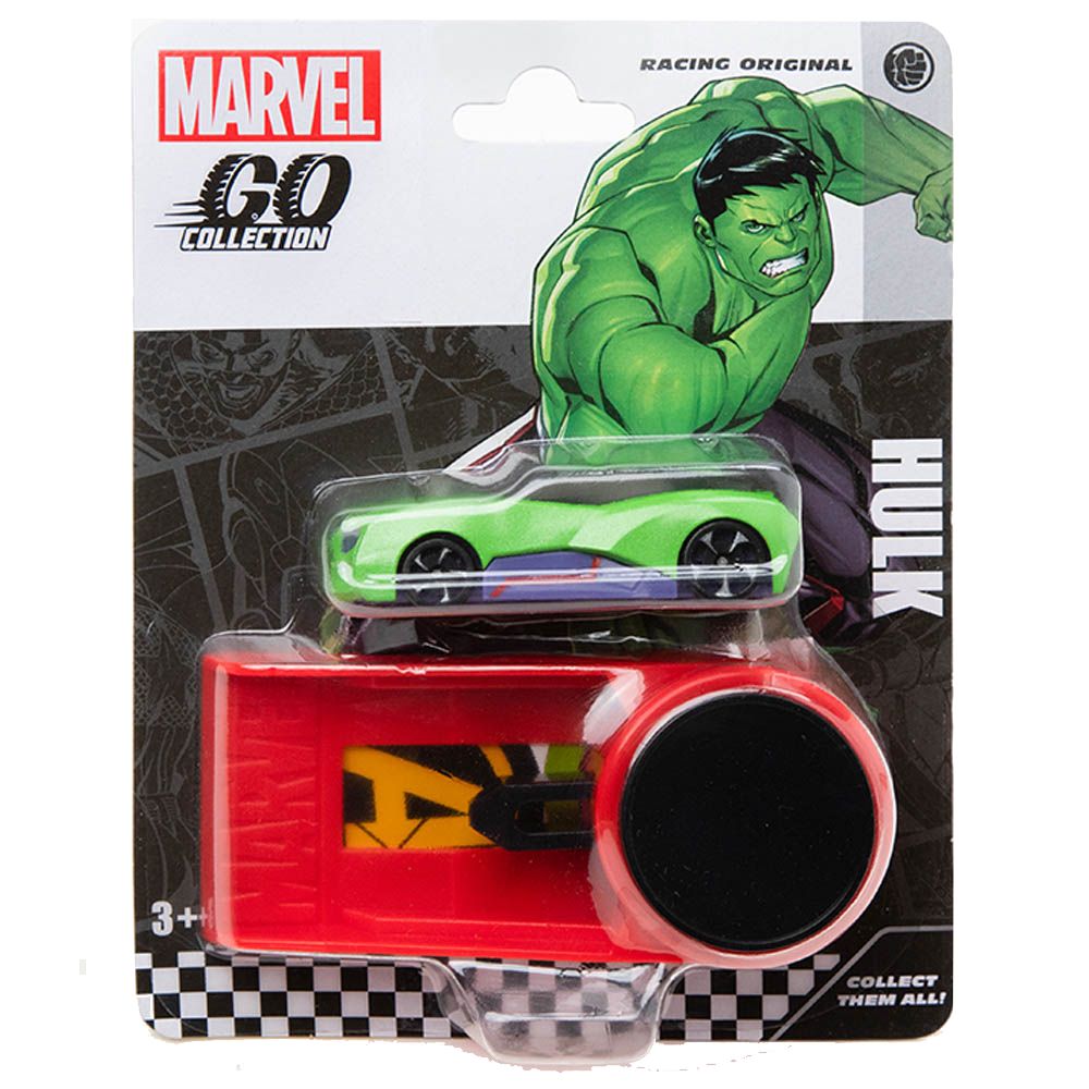 Buy Marvel Die-Cast Racing GO Collection Original Hulk Vehicle 1:64 ...