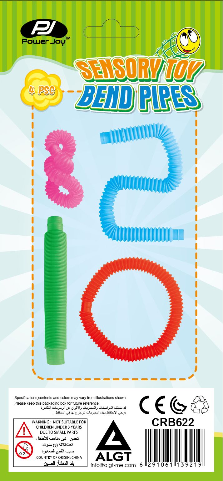 Buy Power Joy Fidget Toy Bend Pipes 4 pcs Online in UAE | Talabat UAE