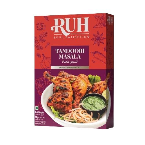 Buy Ruh Tandoori Masala Powder, 50g Online in UAE | Talabat UAE