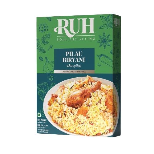 Buy Ruh Pilau Biryani Masala Powder, 50g Online in UAE | Talabat UAE