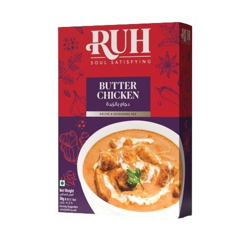 Buy Ruh Butter Chicken Masala Powder, 50g Online in UAE | Talabat UAE
