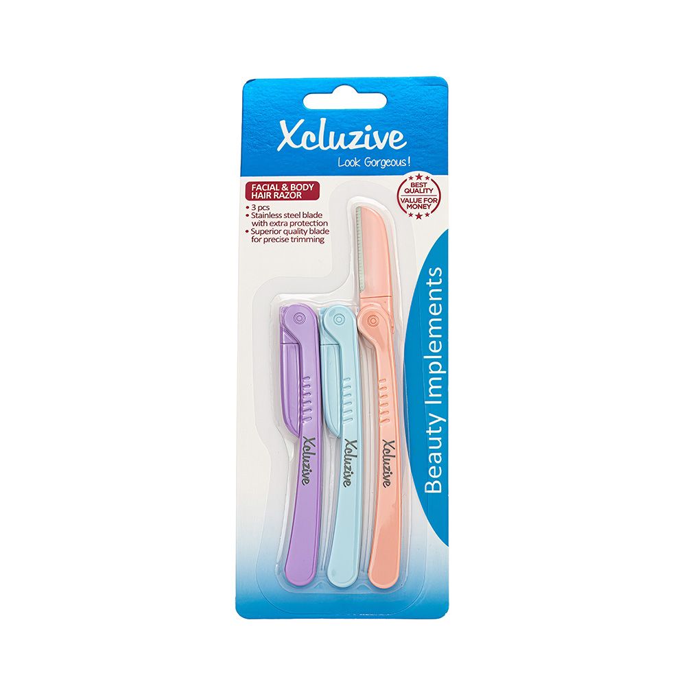 Buy Xcluzive Facial and Body Hair Razor Online in UAE | Talabat UAE