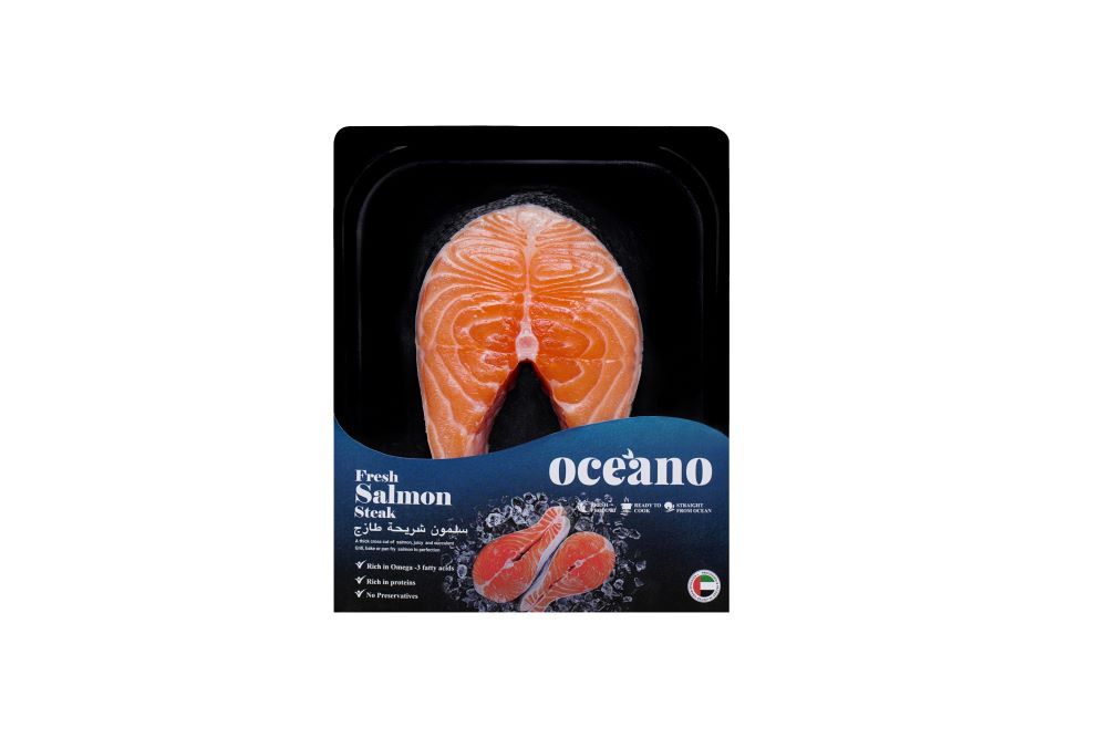 Buy Oceano Fresh Salmon Steak 200 g Online in UAE | Talabat UAE