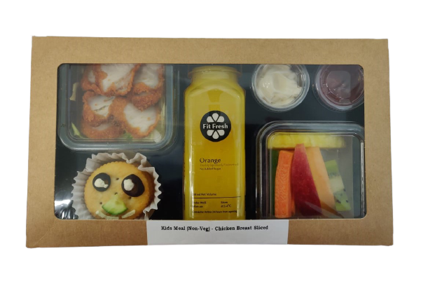 Buy Kids Meal - Chicken Breast Slices - Non Vegetables Online in UAE ...