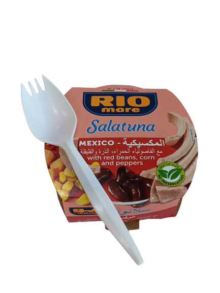 Buy Rio Mare Salatuna Mexico Recipe with Spoon 160 g Online in UAE ...
