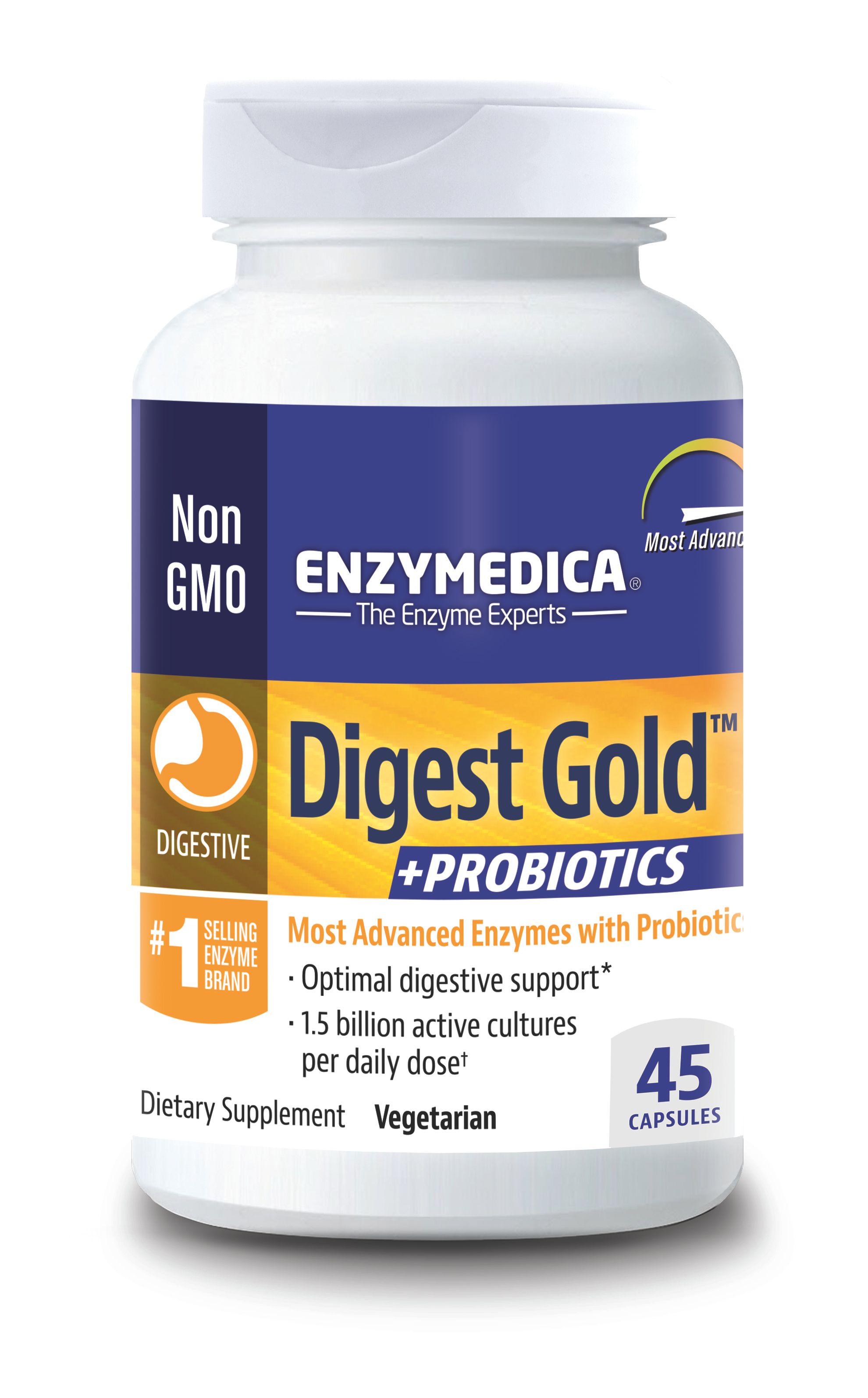 Buy Enzymedica Digest Gold + Probiotics 45 Capsules Online in UAE ...