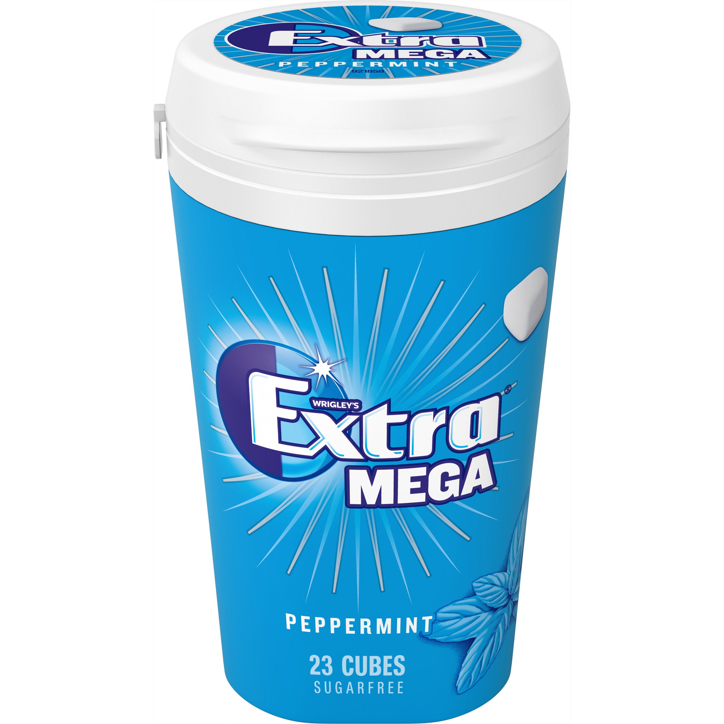 Buy Wrigley's Extra Mega Peppermint Chewing Gum 51.5 g Online in Kuwait ...