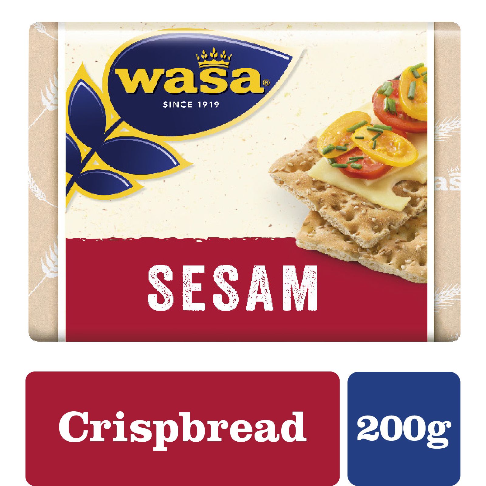 Wasa Sesame And Sea Salt 240g, 47% OFF