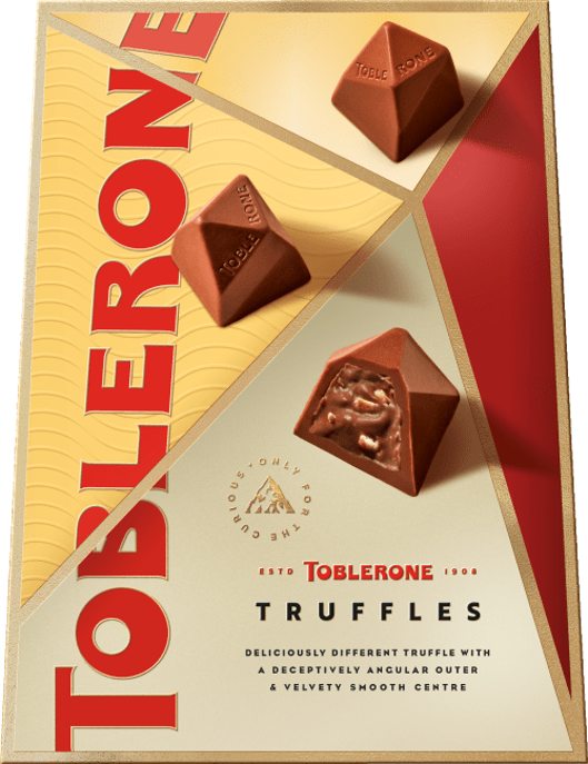 Buy Toblerone Truffles Milk Chocolate Box, 180g Online in UAE | Talabat UAE