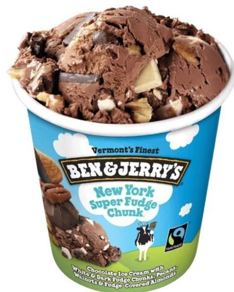 Buy Ben & Jerry's New York Super Fudge Chunk 473ml Online in UAE ...
