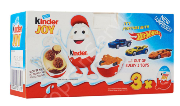 Buy Kinder Joy Chocolate Boys, 3x20 g Online in Oman | Talabat Oman