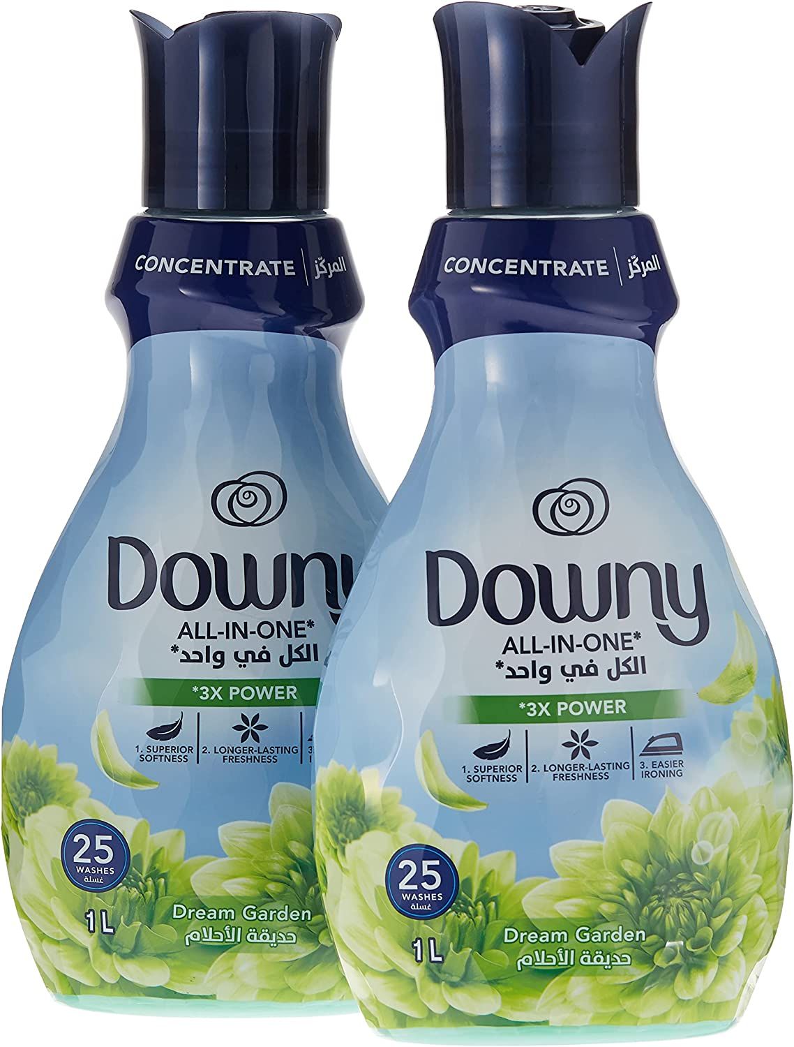 Buy Downy Concentrate Fabric Softener Dream Garden 1.5 ltr x 2 pcs ...