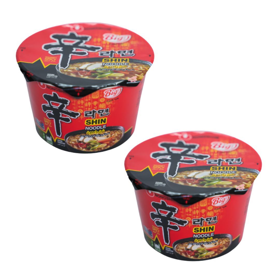Buy Nongshim Ramyun Bowl 114 g x 2 Online in UAE | Talabat UAE