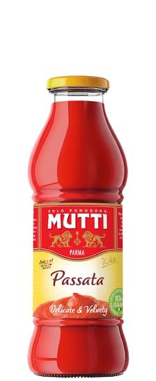Buy Mutti Tomato Puree Passata in Glass Bottle 400g Online in Kuwait ...
